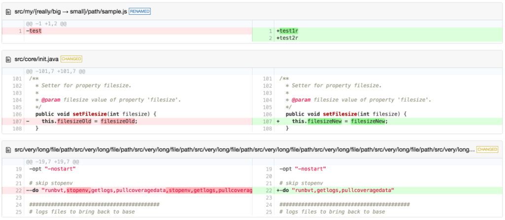 diff2html im Terminal | Dev-Crowd