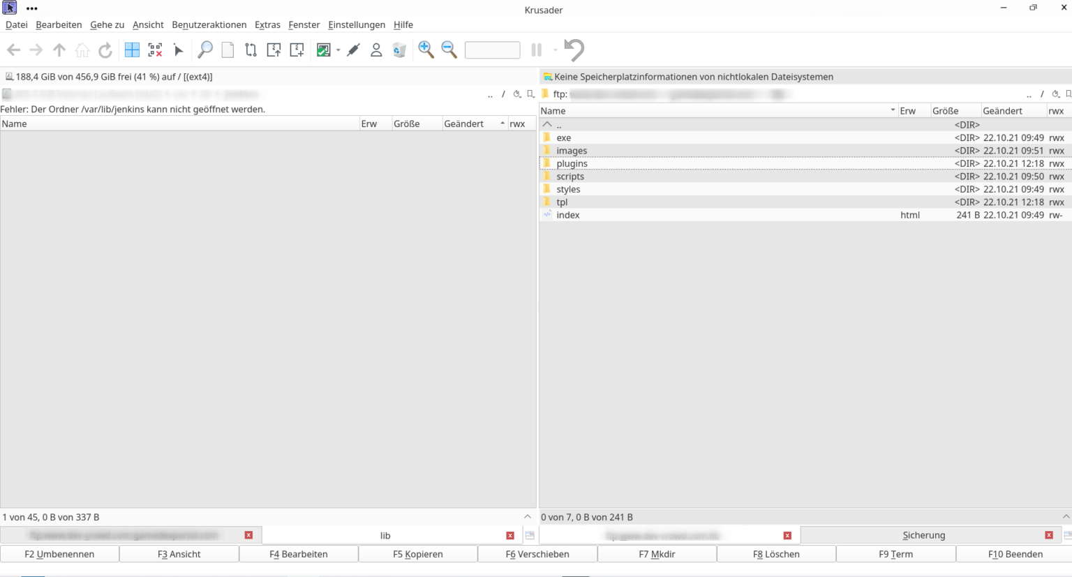Krusader File Manager auf Arch Linux installieren | Dev-Crowd